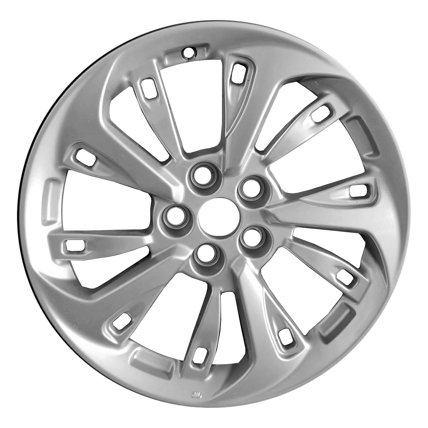 Remanufactured Painted Silver Aluminum Wheel 18 x 8 fits 2018-2021 ...