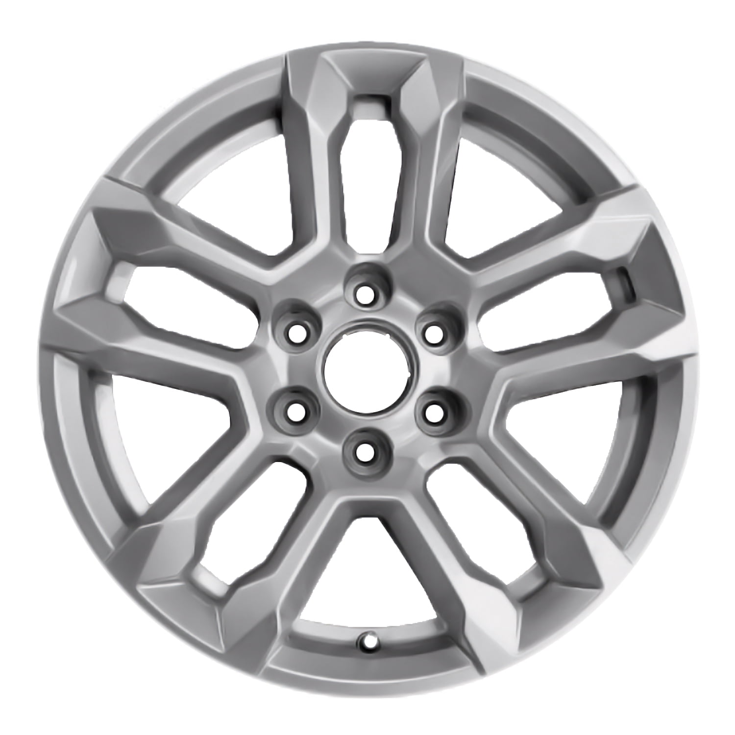 Remanufactured Painted Sparkle Silver Metallic Aluminum Wheel 18 x 8.5 ...