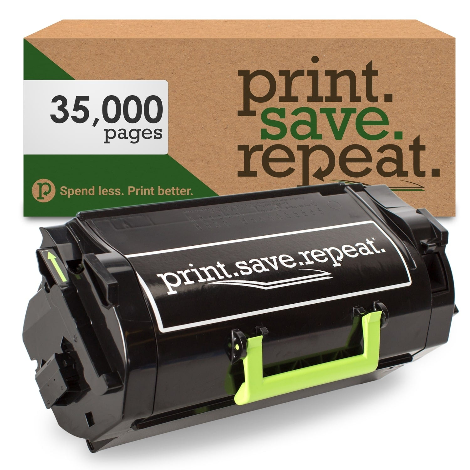 Print.Save.Repeat. Lexmark 24B6020 High Yield Toner Cartridge for ...