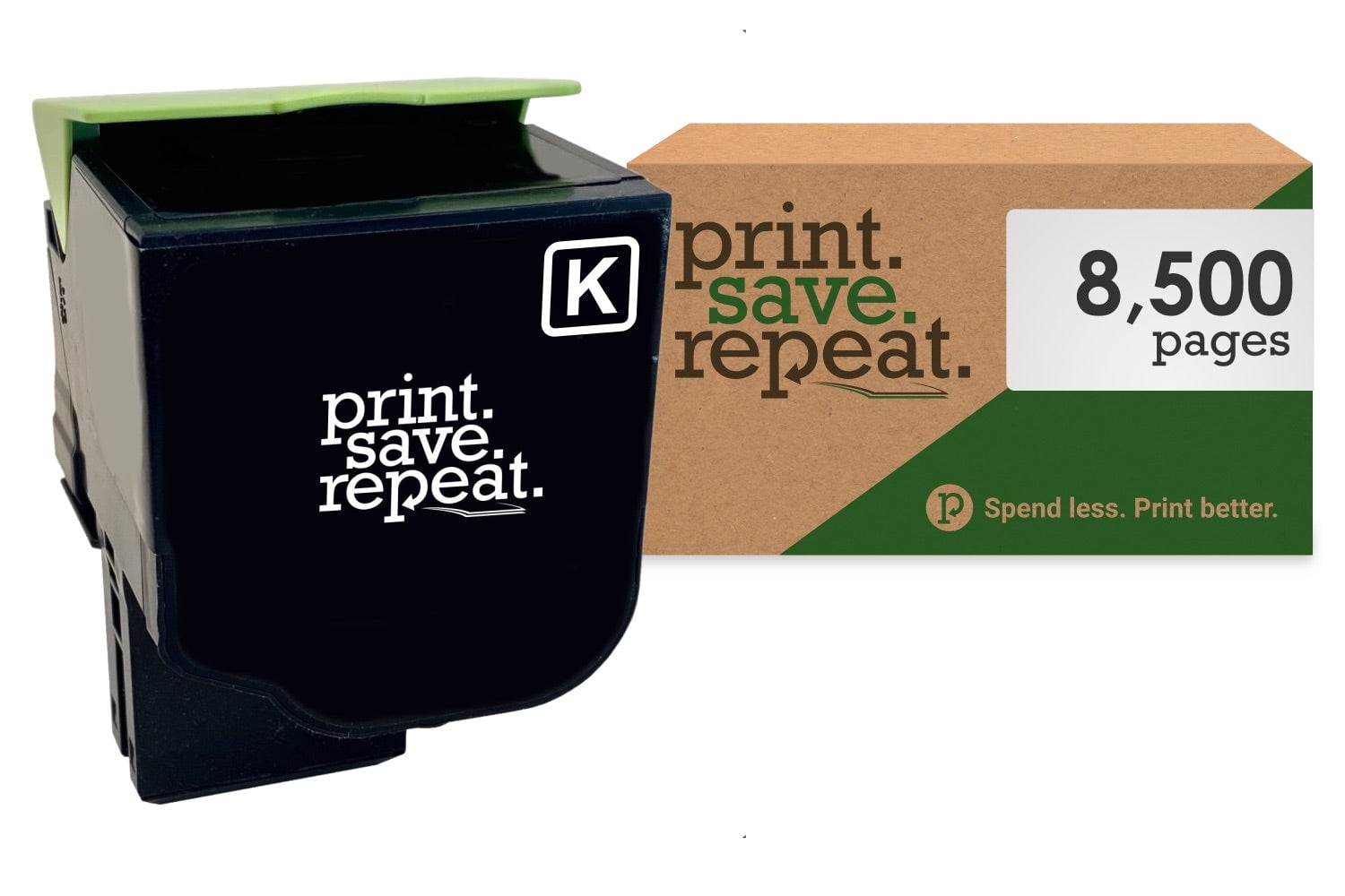 Print.Save.Repeat. Lexmark 78C1XK0 Black Extra High Yield Toner ...