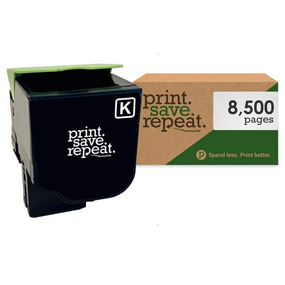 Print.Save.Repeat. Lexmark 78C1XK0 Black Extra High Yield Toner ...