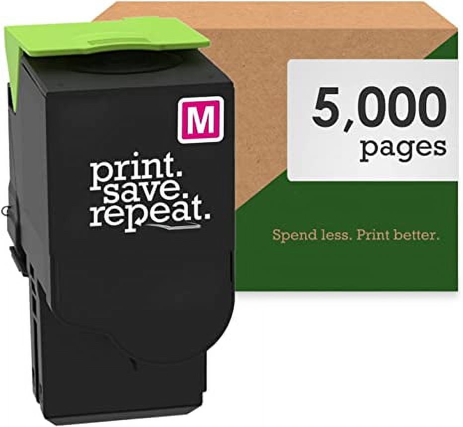Remanufactured Print.Save.Repeat. Lexmark 78C1XM0 Magenta Extra High ...