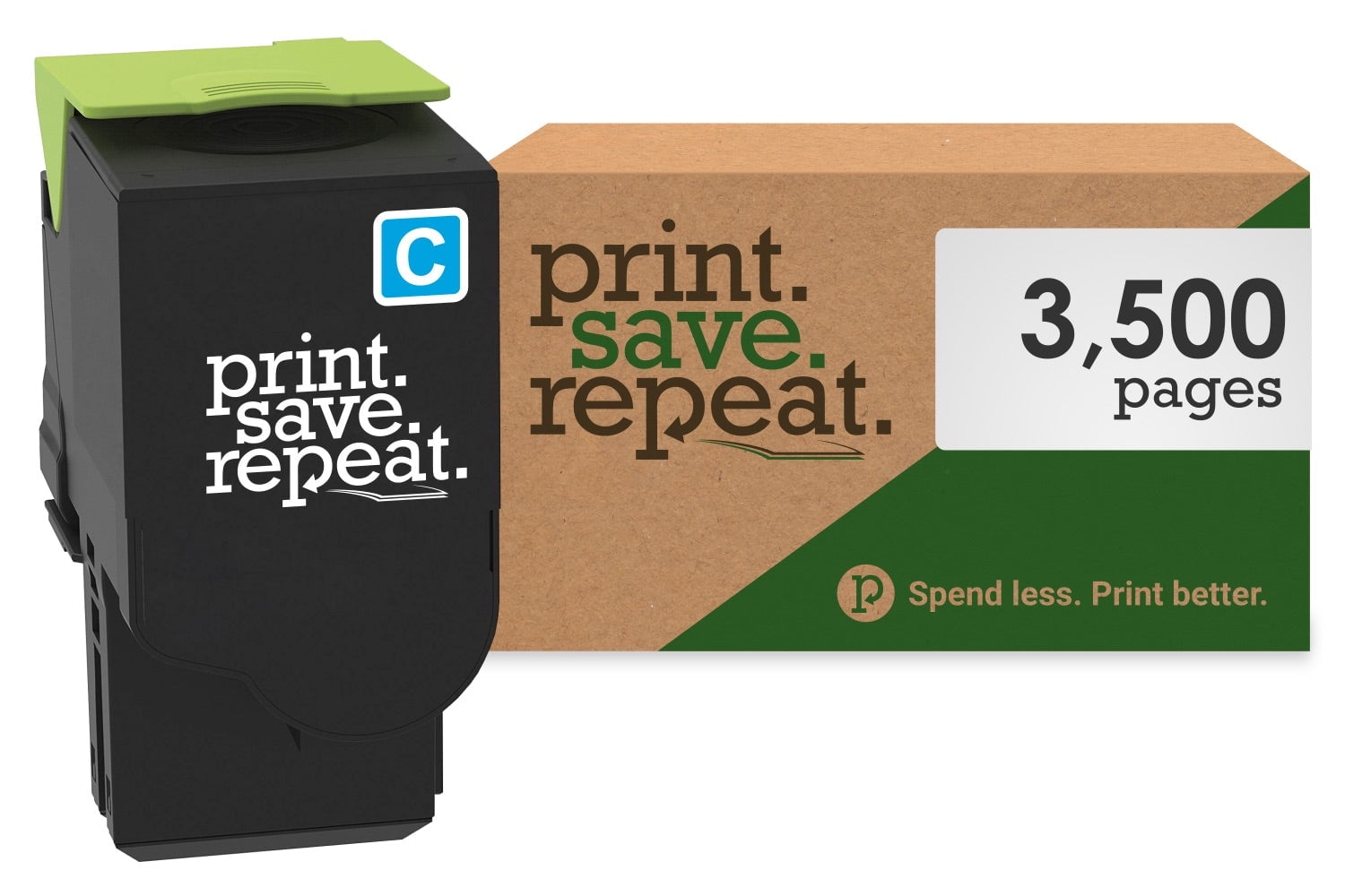 Print.Save.Repeat. Lexmark C241XC0 Cyan Extra High Yield Toner ...
