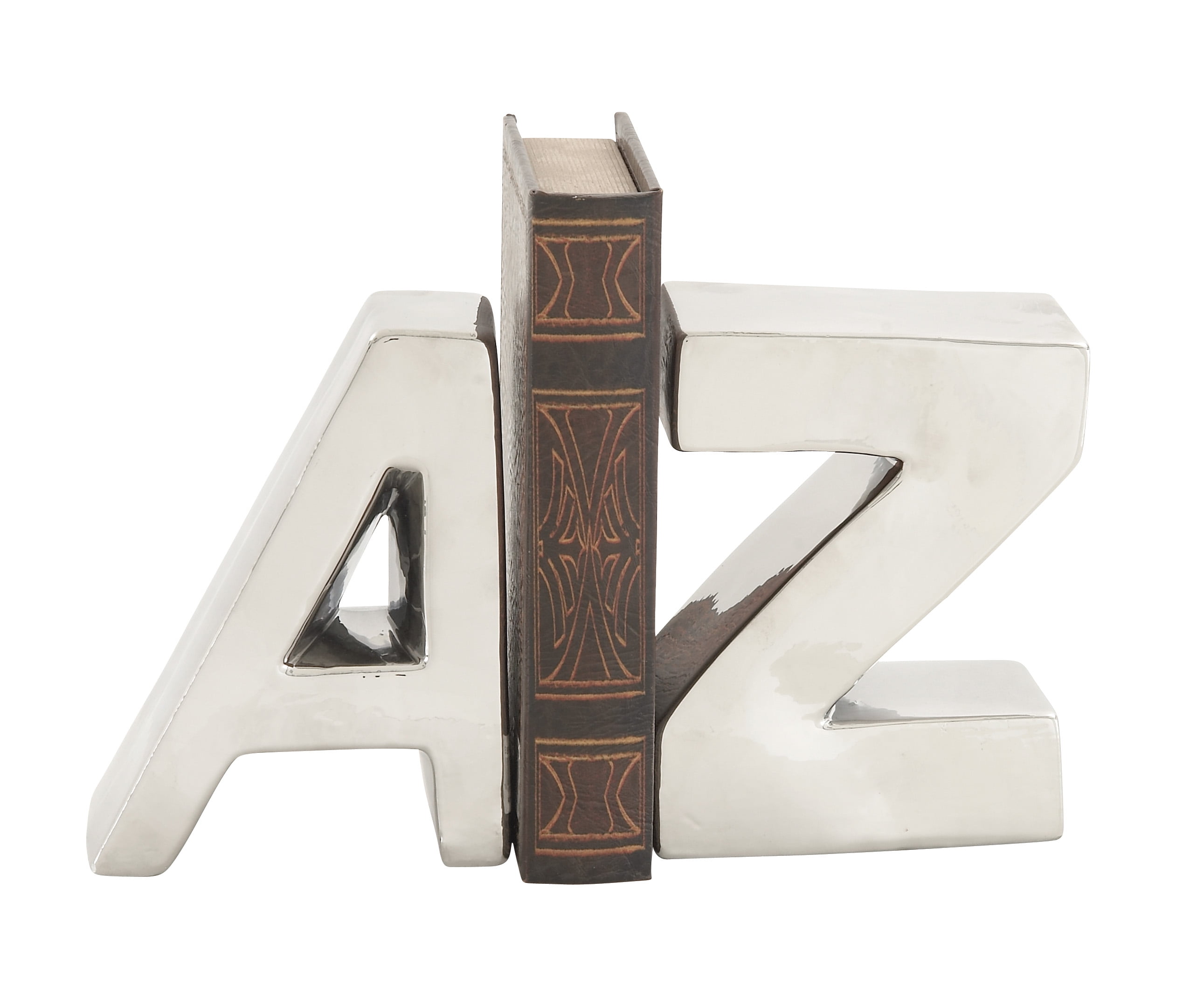 Remarkable Ceramic Silver Bookend - Walmart.com