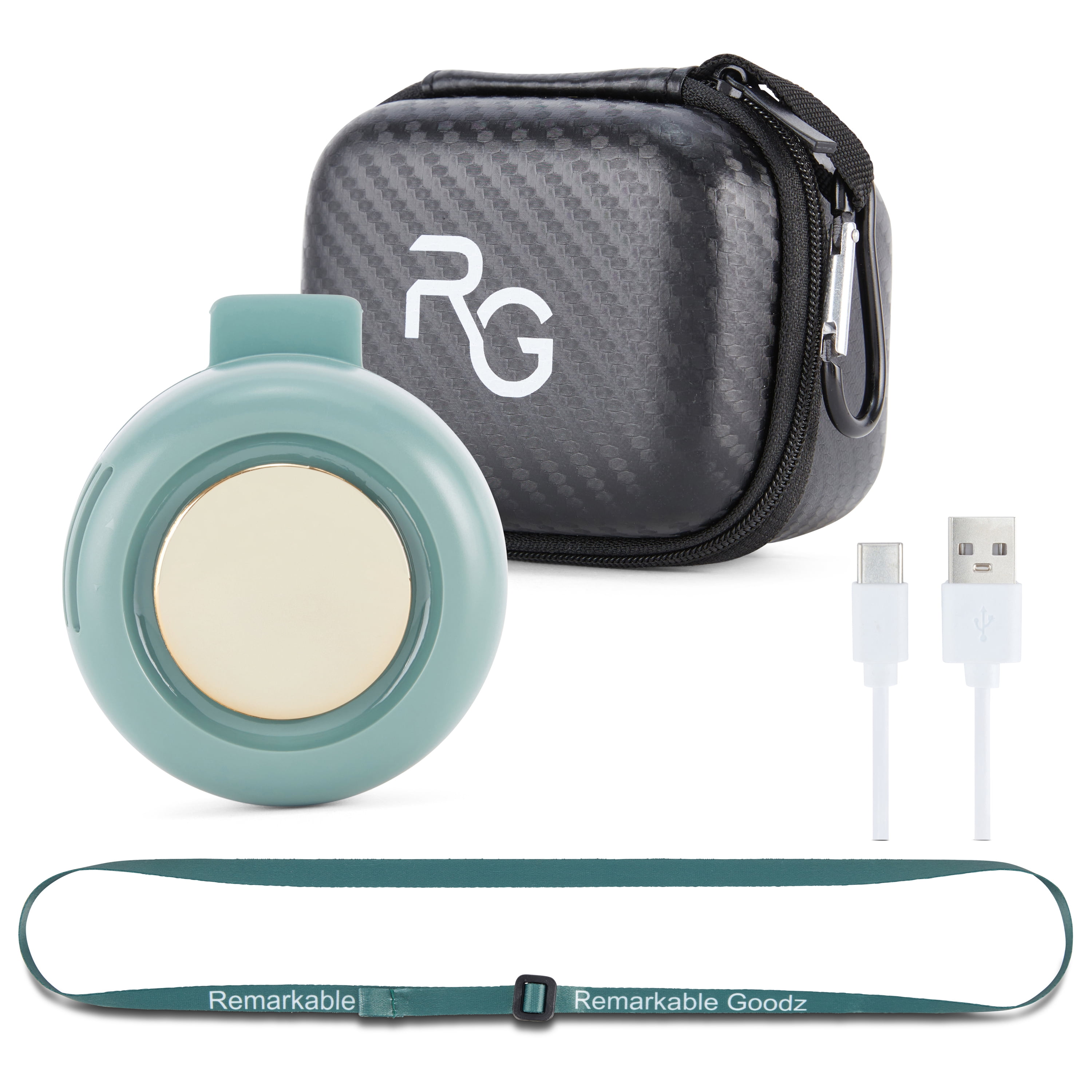 Remarkable Goodz Personal Clip-On Cooling Fan - Multi-Speed, Compact, Powerful, Whisper-Quiet ...