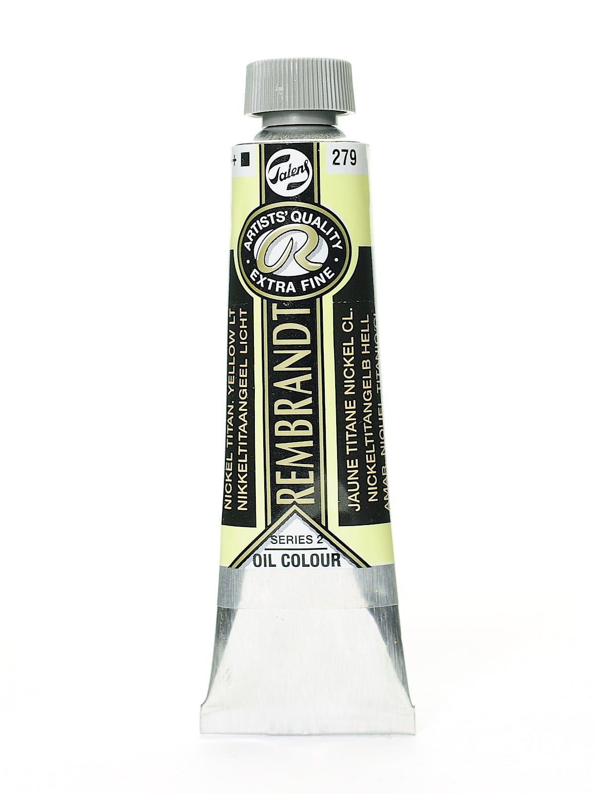 Rembrandt Artist's Oil Colors, 40 mL, Nickel Titanium Yellow Light, 279 ...