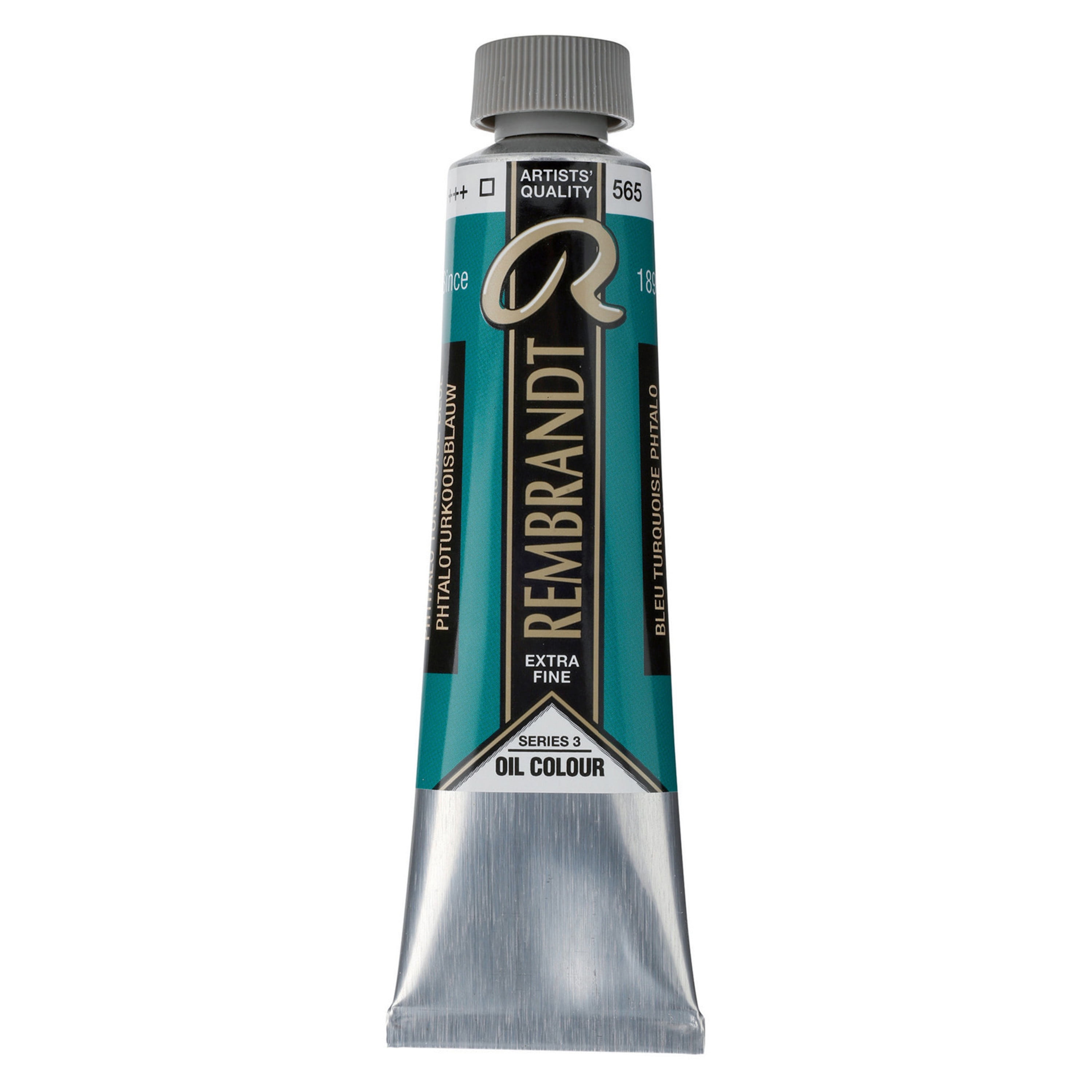 Rembrandt Artists' Oil Color, 40ml, Phthlo Turquoise Blue - Walmart.com