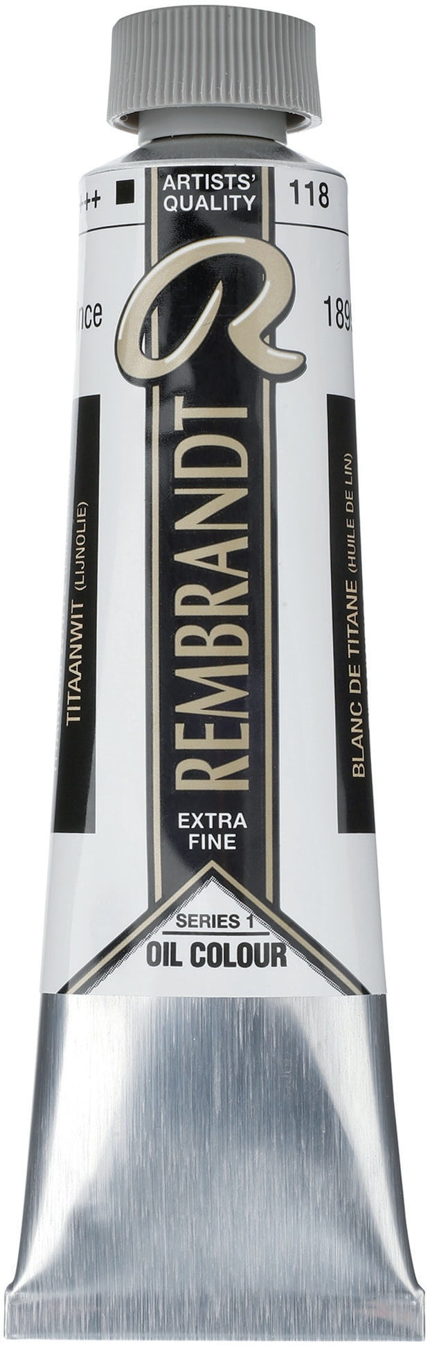 Rembrandt Artists' Oil Color, 40ml, Titanium White Linseed Oil ...