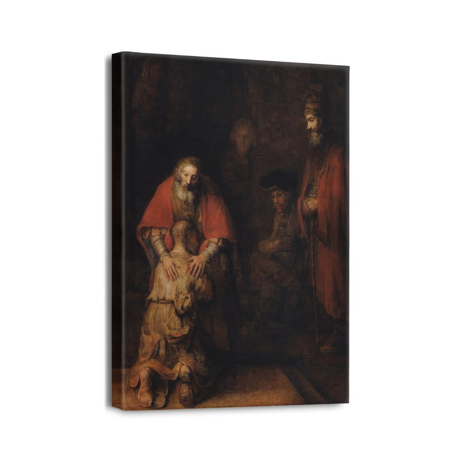 Rembrandt Canvas Wall Art - The Return Of The Prodigal Son Classic ...
