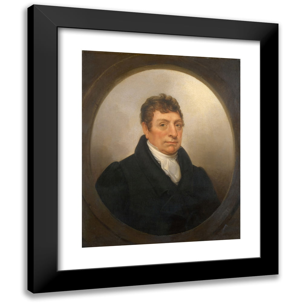 Rembrandt Peale 12x14 Black Modern Framed Museum Art Print Titled - The ...
