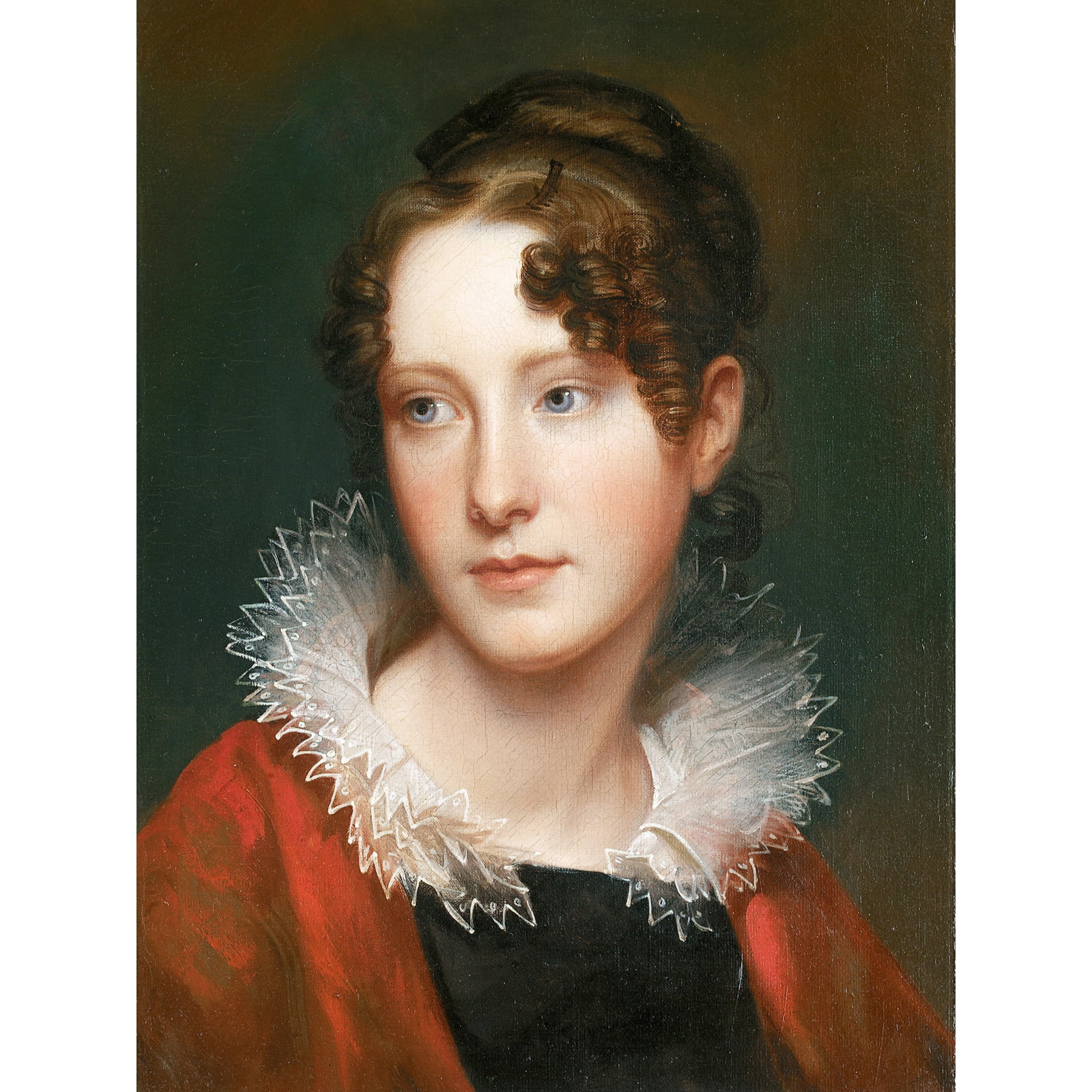 Rembrandt Peale Portrait Of Rosalba Peale Extra Large Art Print Wall ...