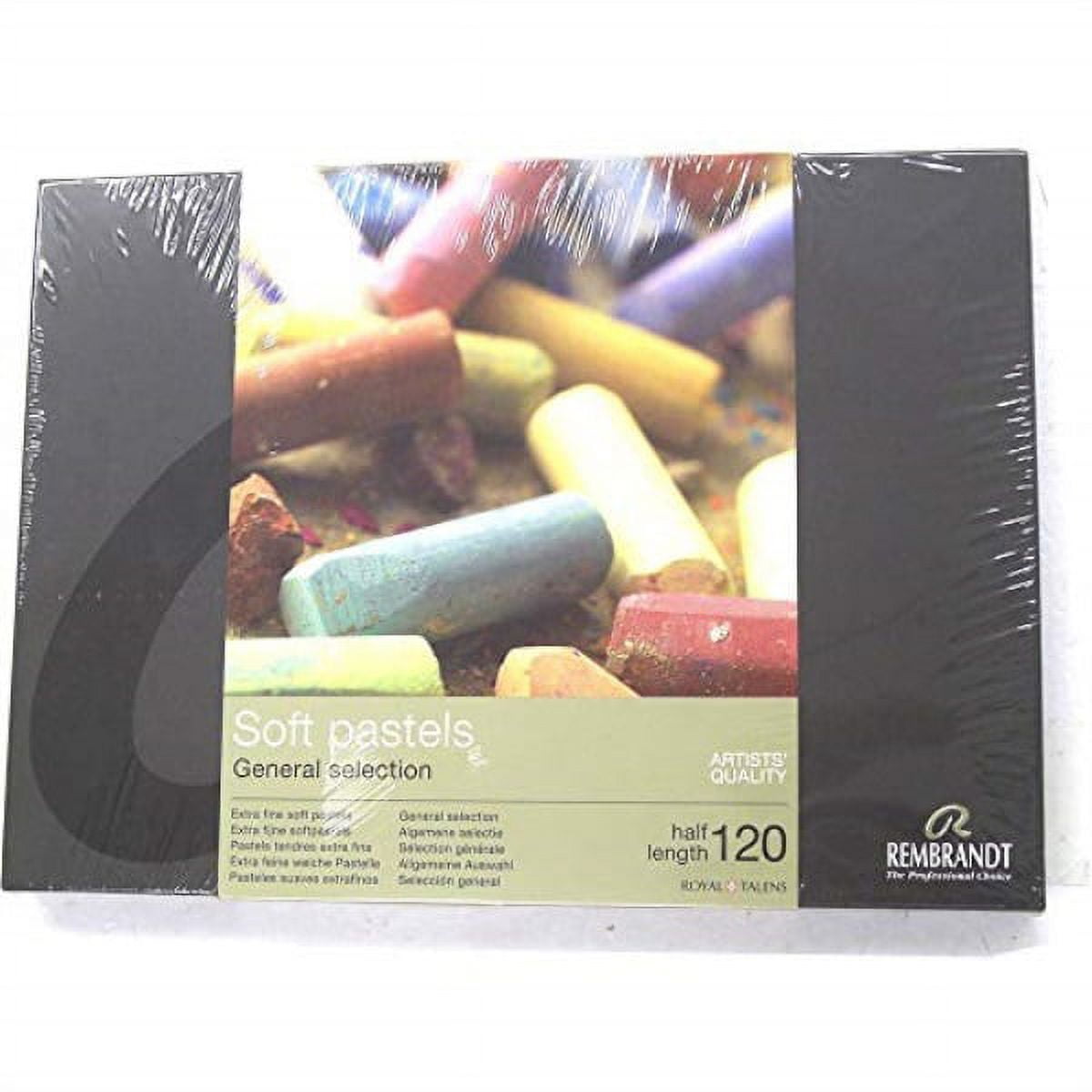 Rembrandt Soft Pastels, Set of 120 Half Sticks, Assorted Colors for ...