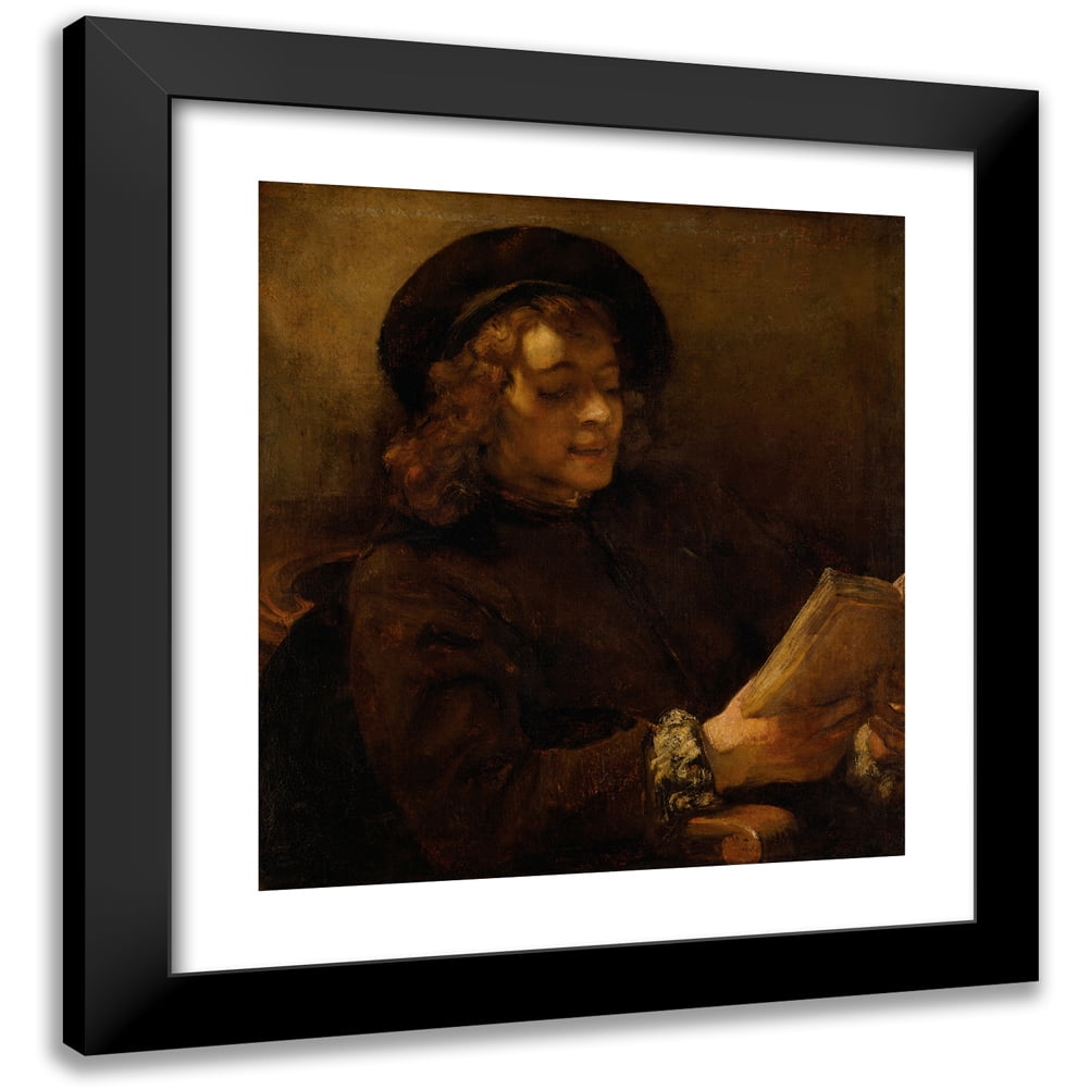 Rembrandt van Rijn 15x16 Black Modern Framed Museum Art Print Titled ...