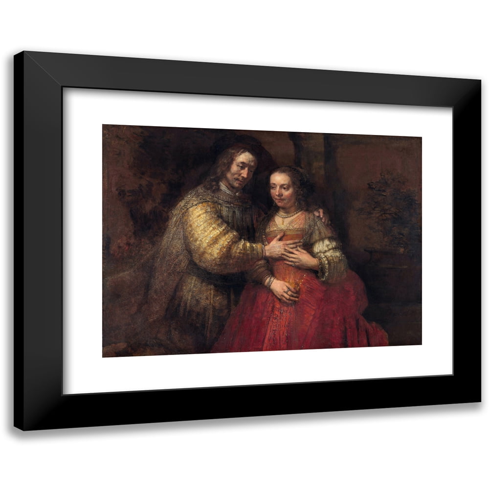 Rembrandt van Rijn 18x14 Black Modern Framed Museum Art Print Titled ...