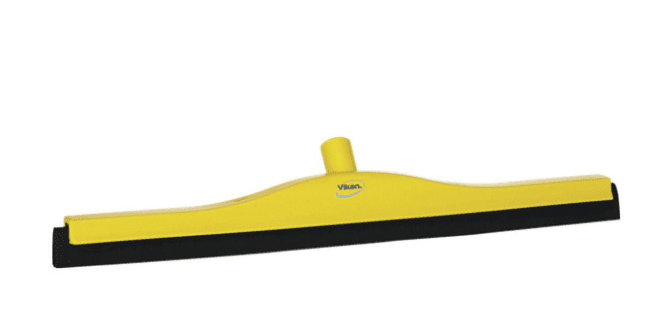 Remco 77546 Fixed Head Squeegee 24 inch with Rubber Blade Yellow ...
