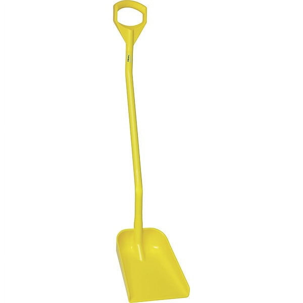 Remco Ergonomic Square Point Shovel, Polypropylene Blade, 50 in L ...