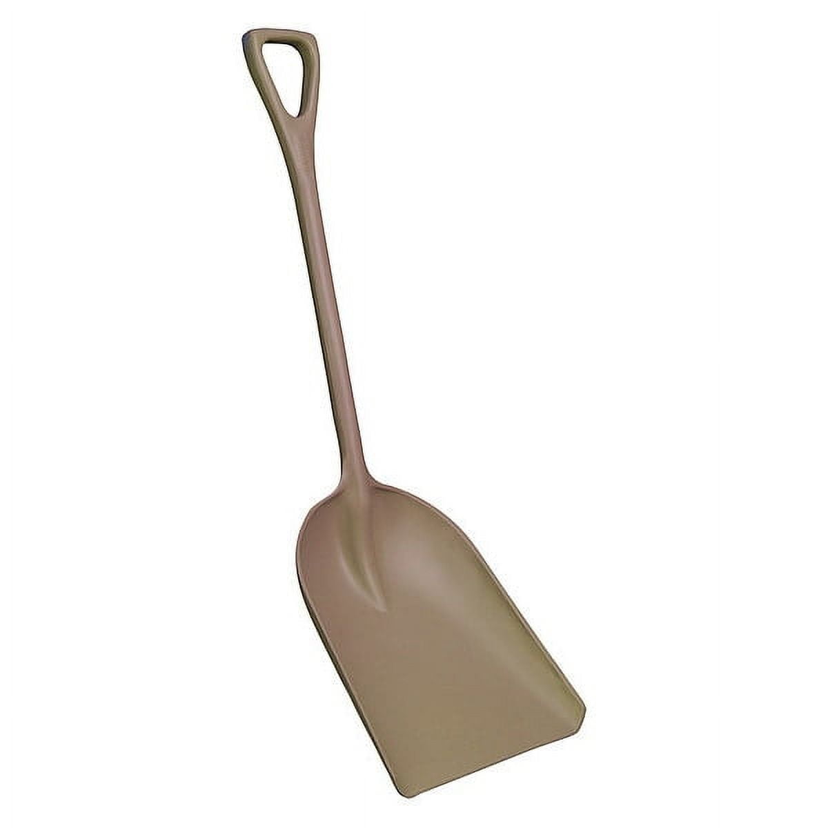 Remco Hygienic Shovel, Polypropylene Blade, Brown Polypropylene Handle ...