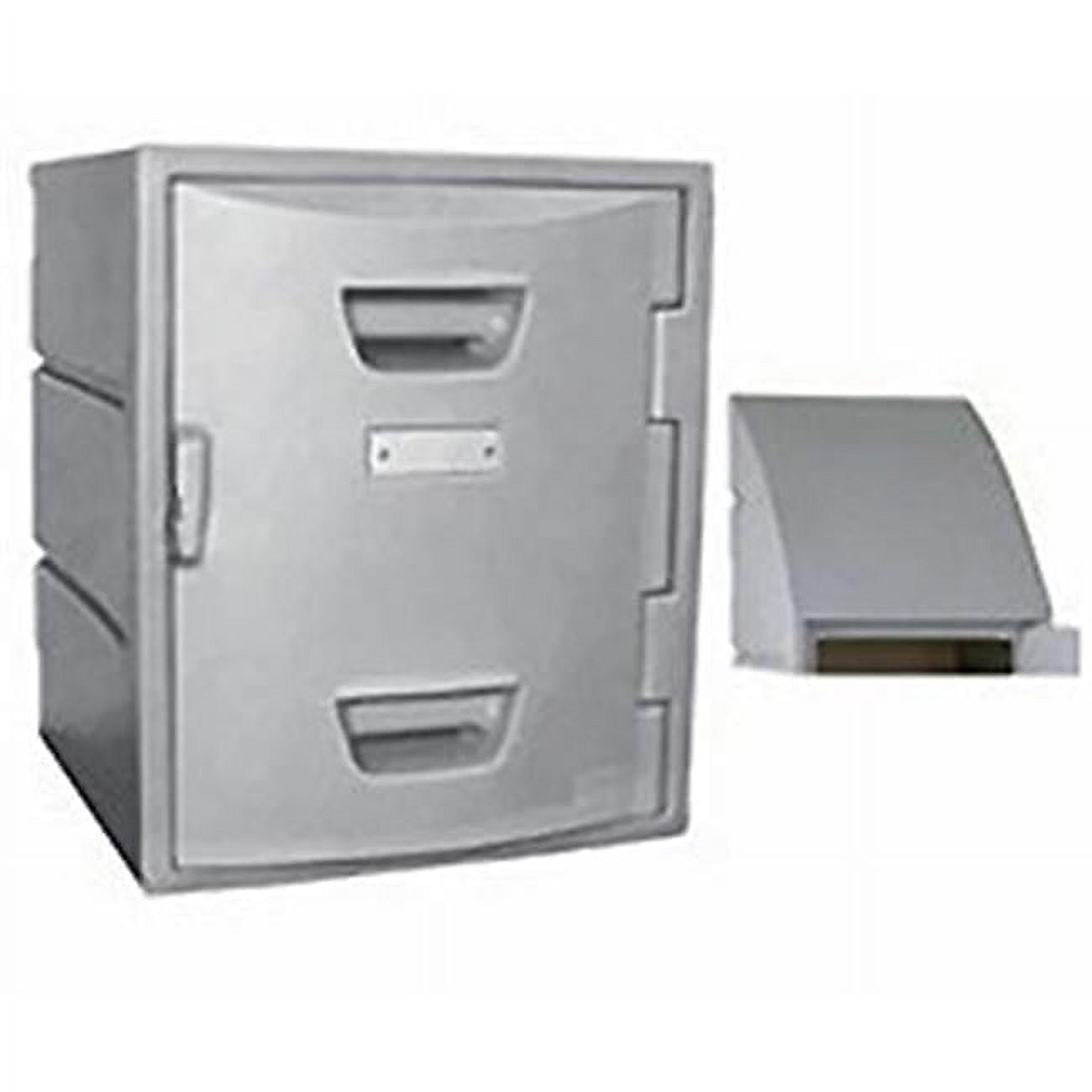 Remcon 15101518001027 15 x 15 x 29 in. Box Plastic Locker for 4 Tier ...