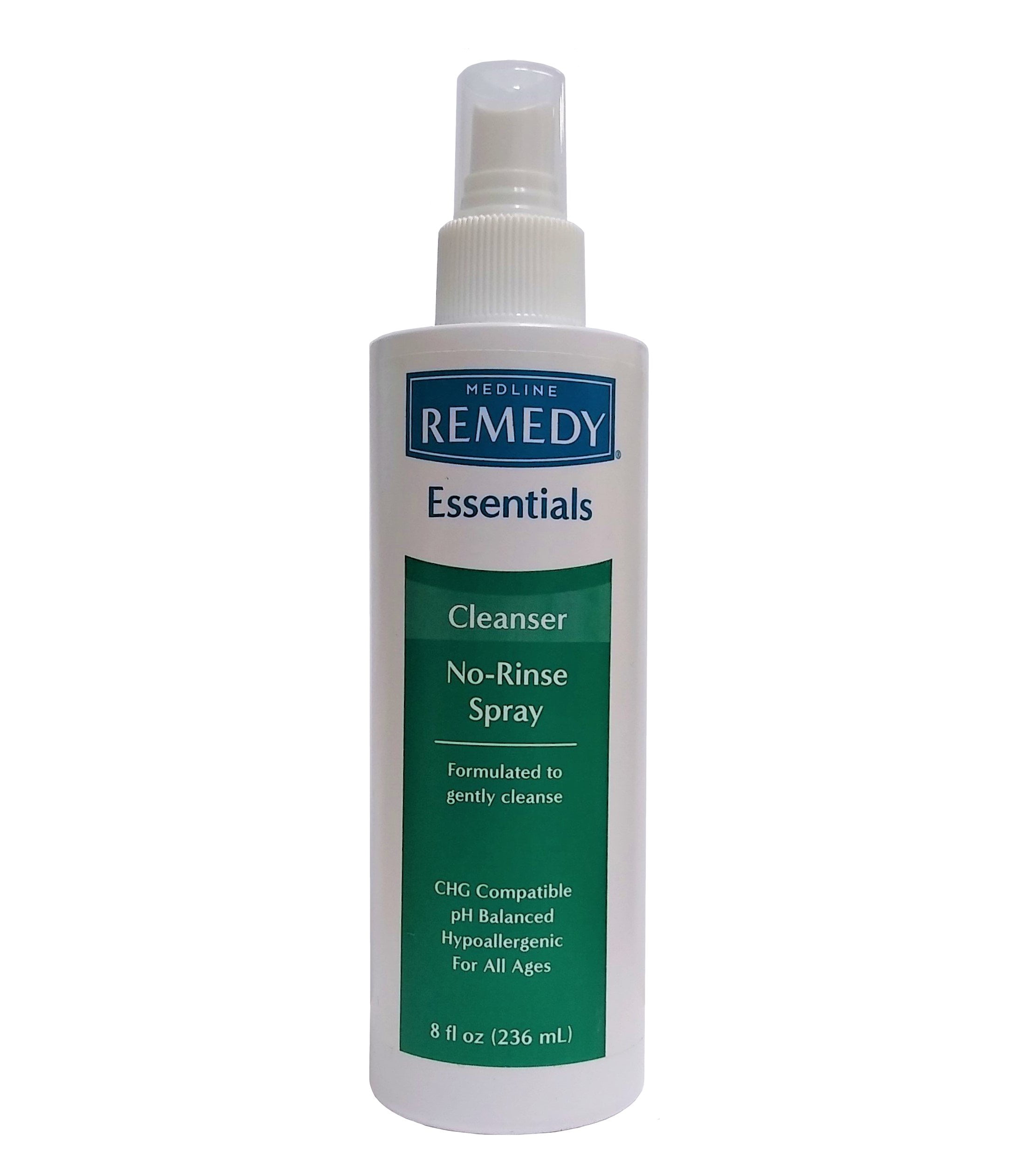 Remedy Essentials Skin Cleanser Wash Spray 8 Fl Oz, No-Rinse Cleansing ...