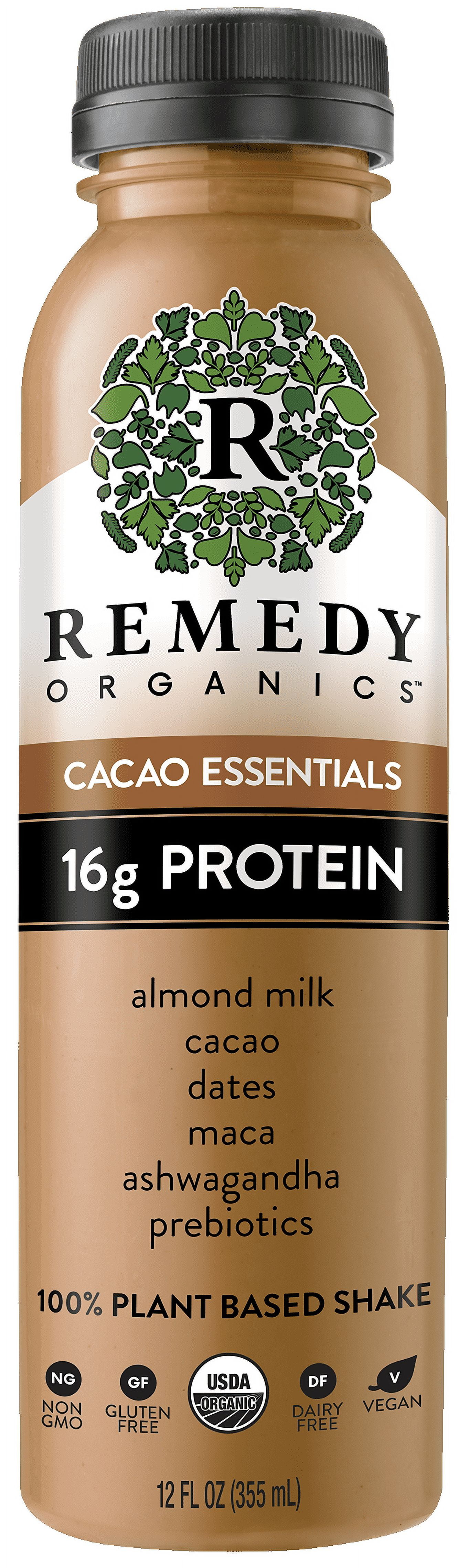 Remedy Organics 100% Plant Based Cacao Essentials Nutritional Ready to ...
