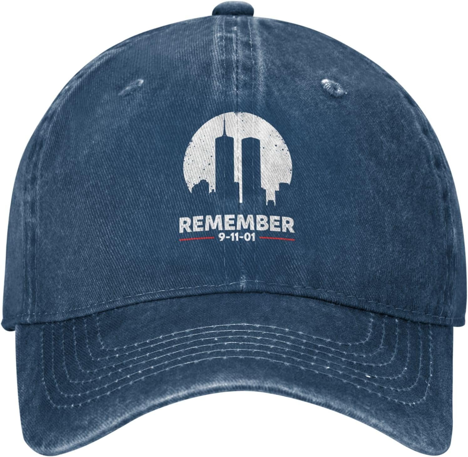 Remember 911 Hat We Will Never Forget 9-11 Patriotic Day Golf Hats ...