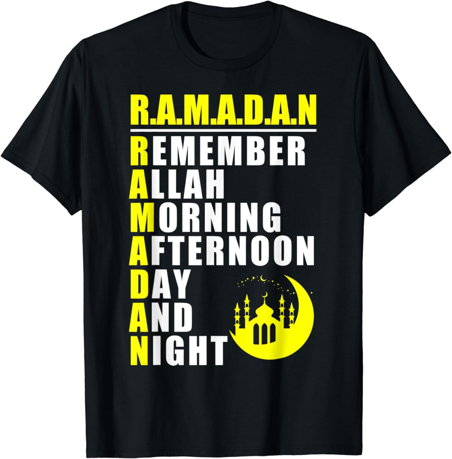 Remember Allah - Ramadan Kareem - Ramadan Mubarak Month T-Shirt ...