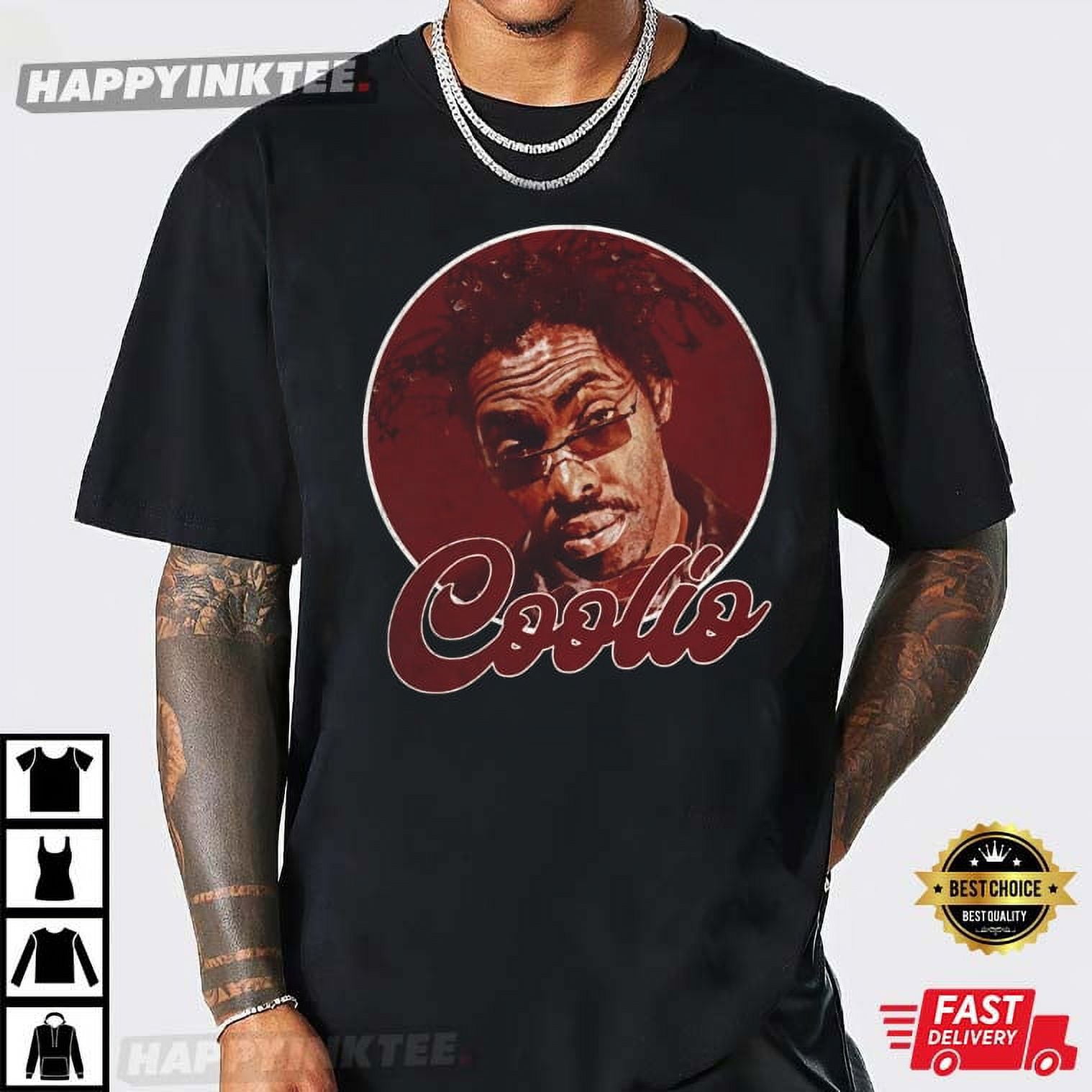 Remember Coolio Gangstas Paradise Artis Leon Ivey Jr Rap Legend T-shirt ...