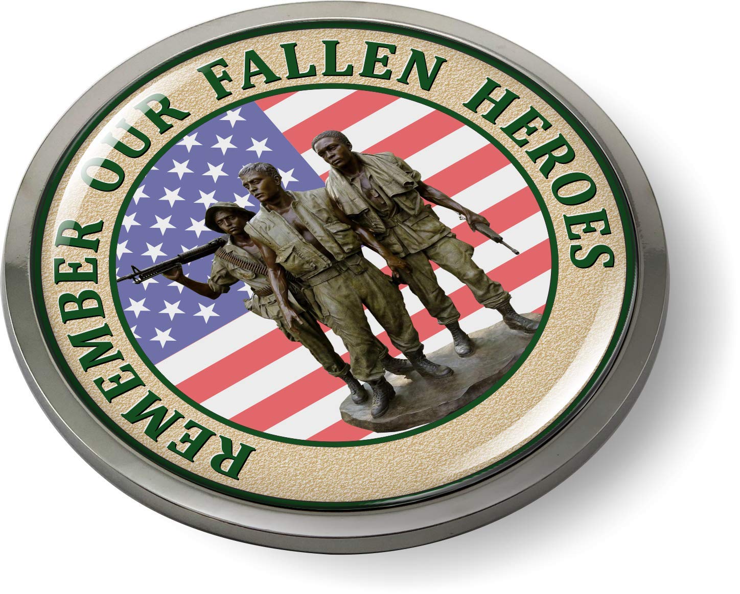Remember Our Fallen Heroes - The Three Soldiers, Vietnam Veteran ...