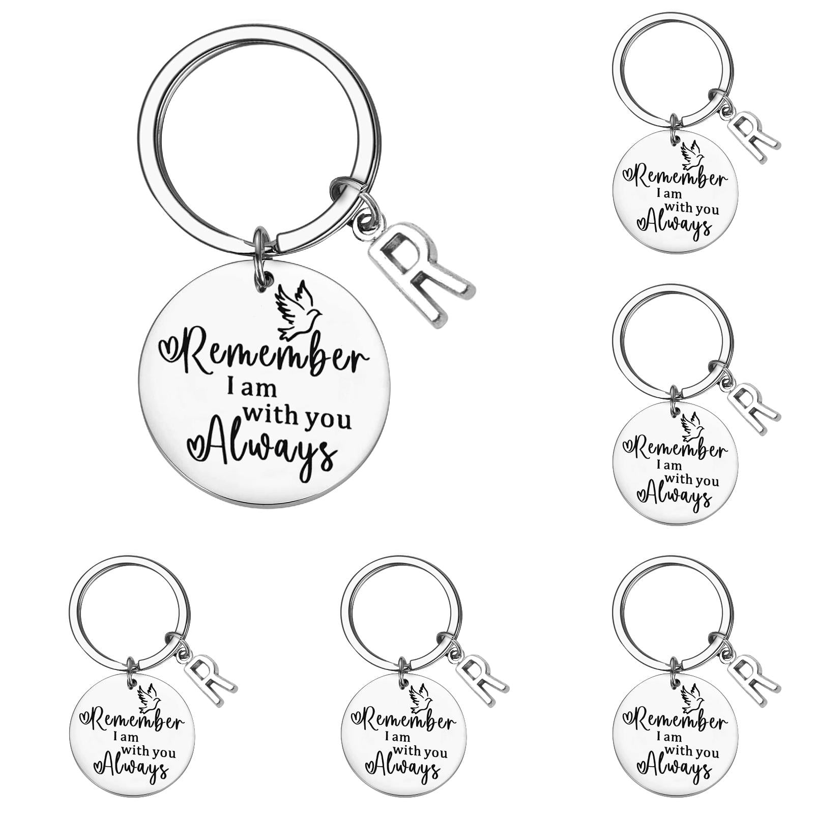 Remember I Am With You Always Stainless Steel Keychain Ideal For Mother ...