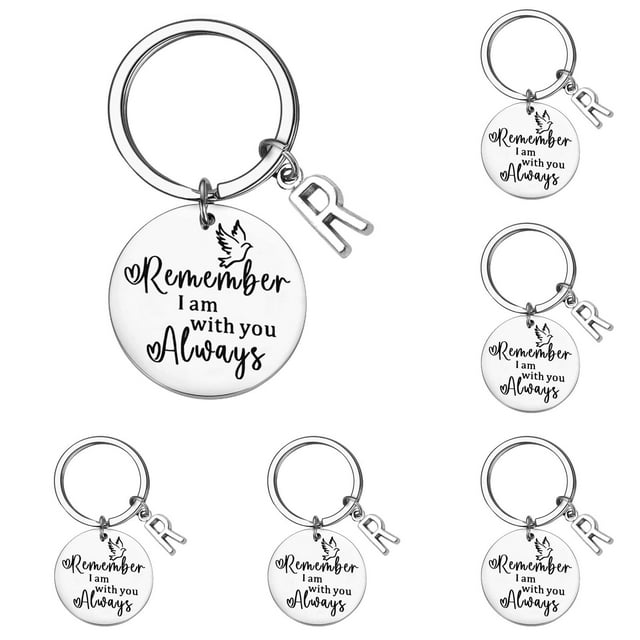 Remember I Am With You Always Stainless Steel Keychain Ideal For Mother ...