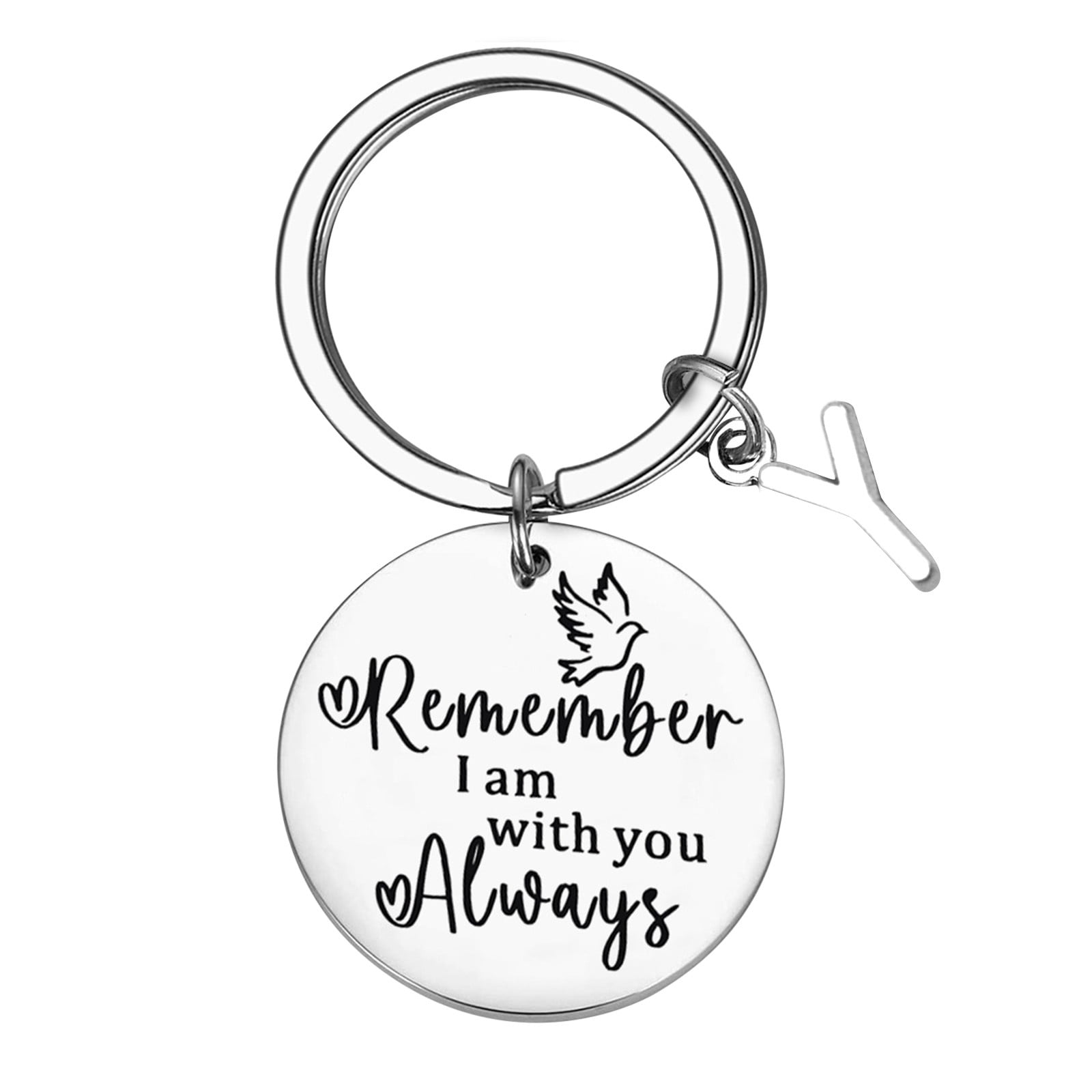Remember I Am with You Always Stainless Steel Keychain Ideal Gift for ...