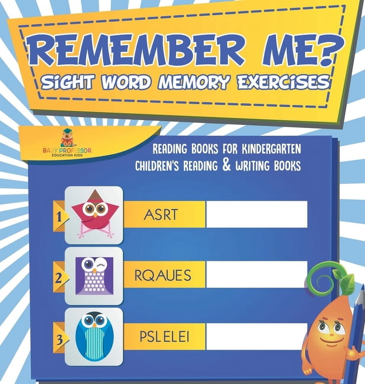 Remember Me? Sight Word Memory Exercises - Reading Books for ...