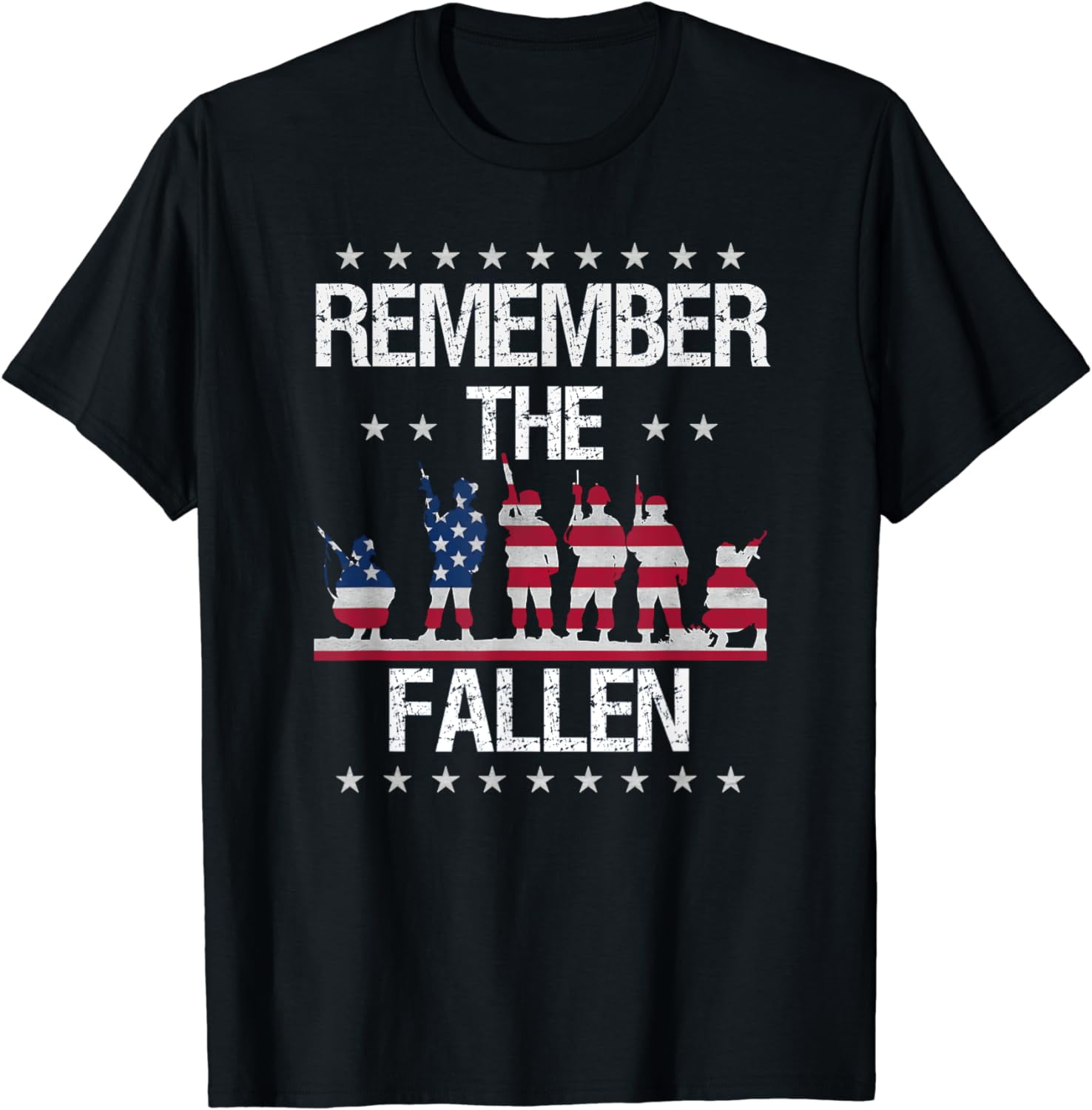 Remember The Fallen Soldiers Armed Forces Memorial T-Shirts - Walmart.com