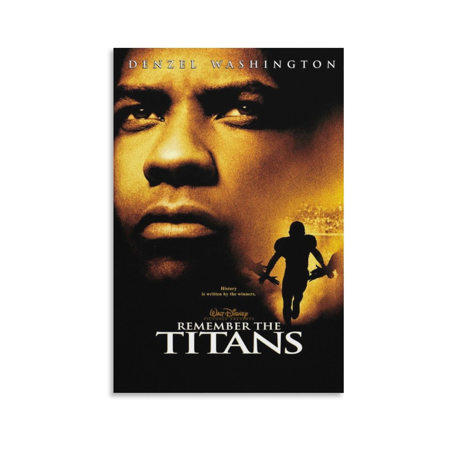 Remember The Titans Movie Poster (10) Artworks Canvas Poster Room ...
