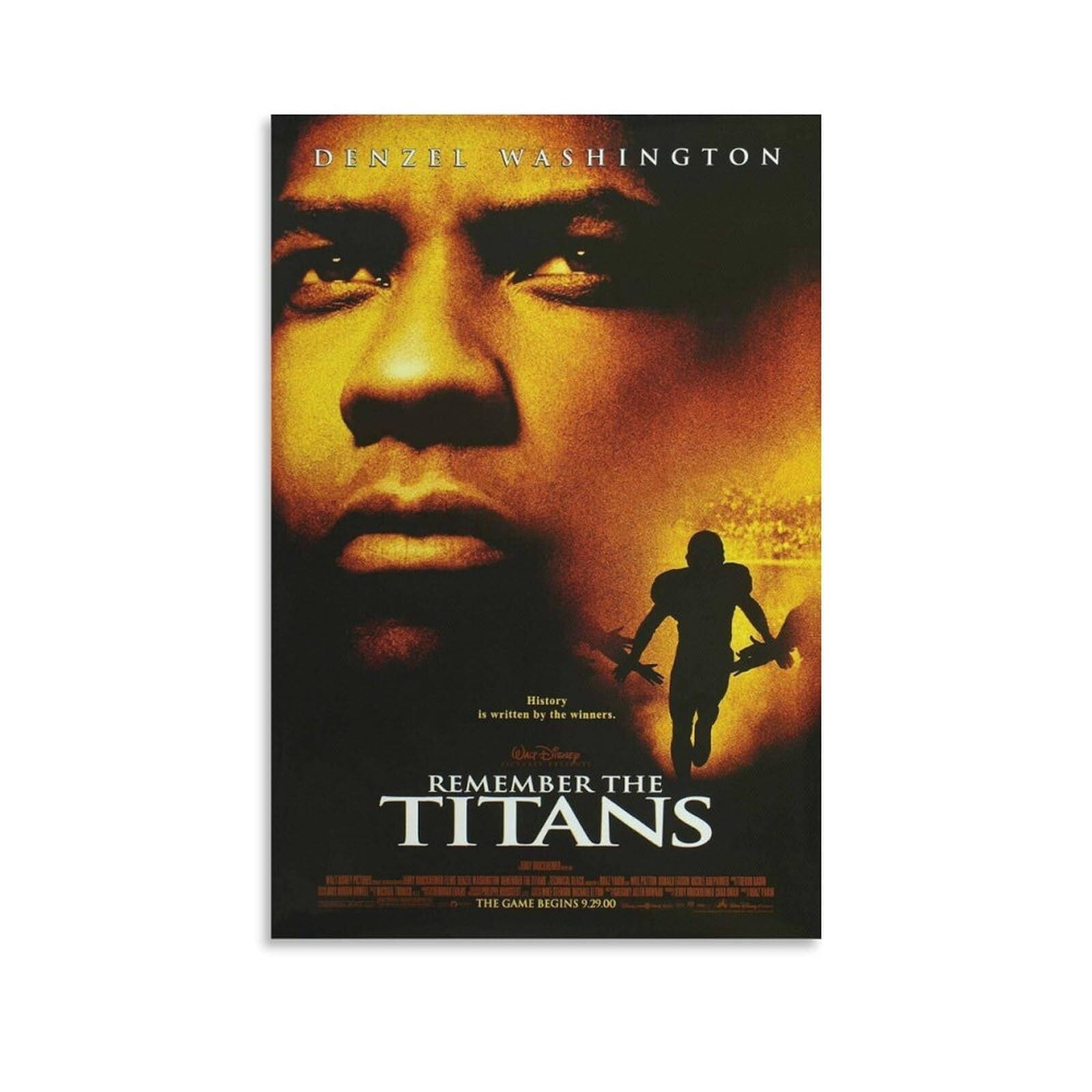 Remember The Titans Movie Poster Living Room Printing Oil Painting ...