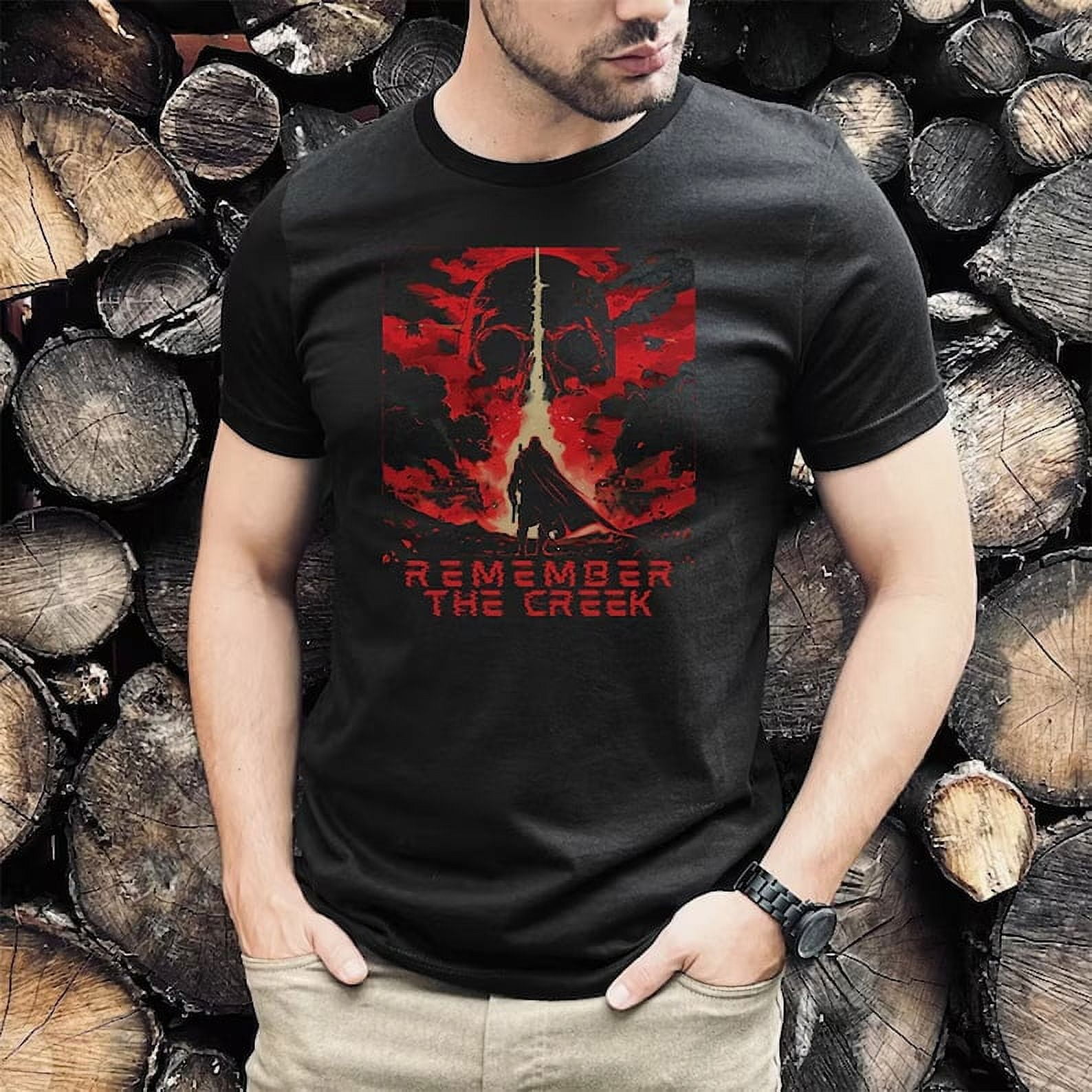 Remember the Creek Helldivers 2: Malevalon Tribute T-Shirt - 'Democracy ... Remember the Creek Helldivers 2: Malevalon Tribute T-Shirt - 'Democracy ...