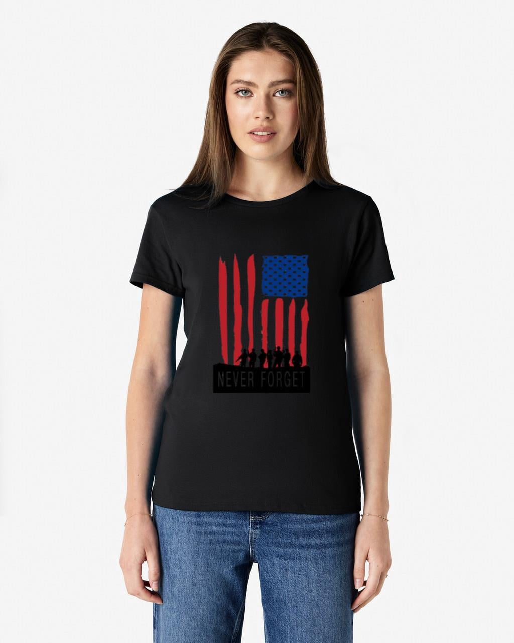 Remember the Fallen Memorial Day T-Shirt s Tribute to Heroes - Walmart.com