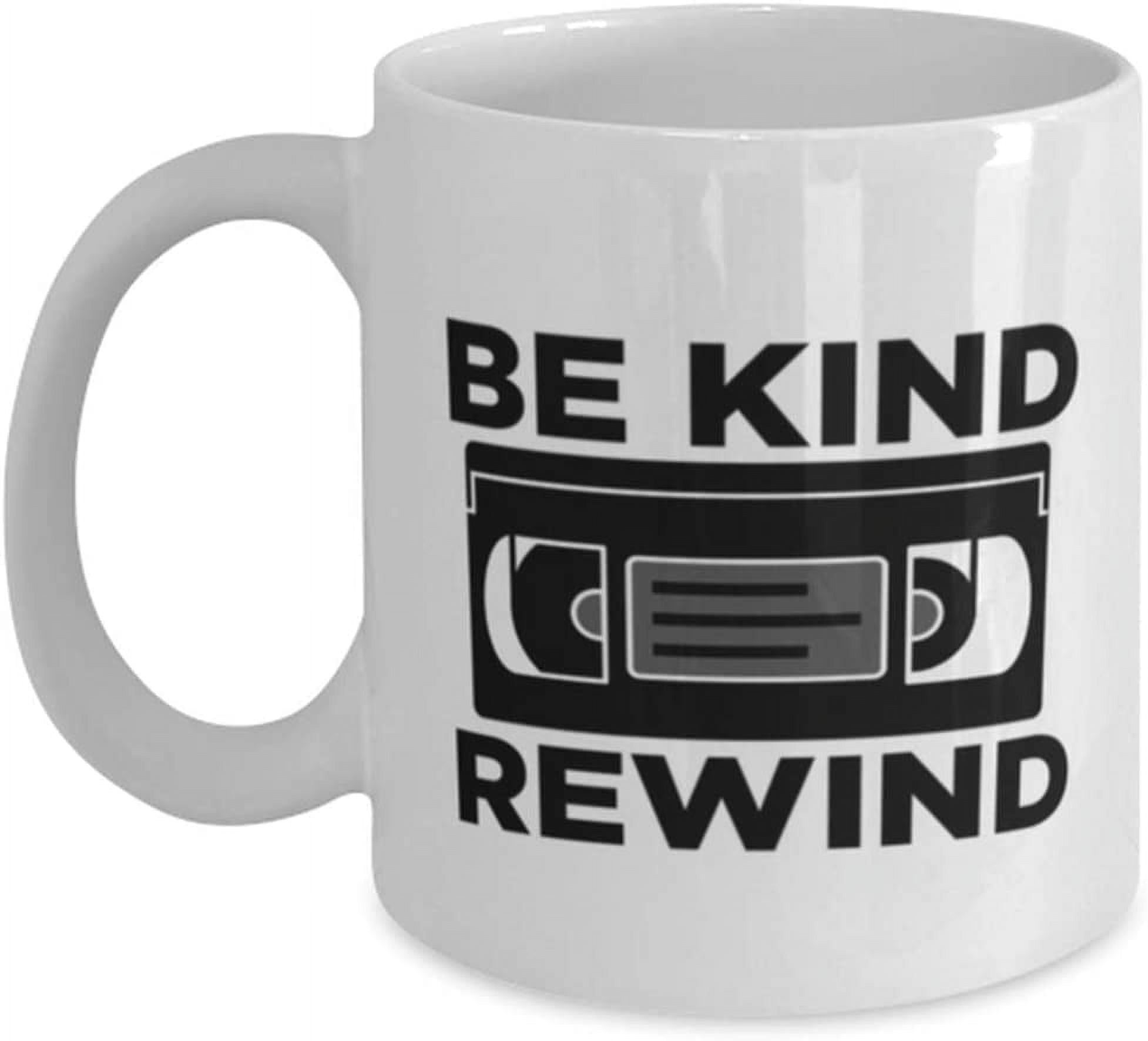 Remember the Video Cassette Mug Be Kind Rewind Cool Classic Coffee Tea ...