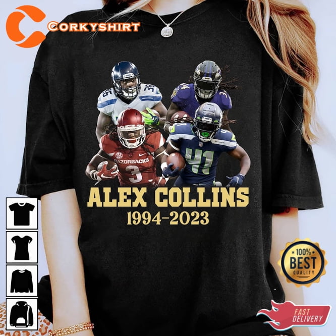 Remembering Alex Collins The Heart Of The Game Memorial Shirt - Walmart.com