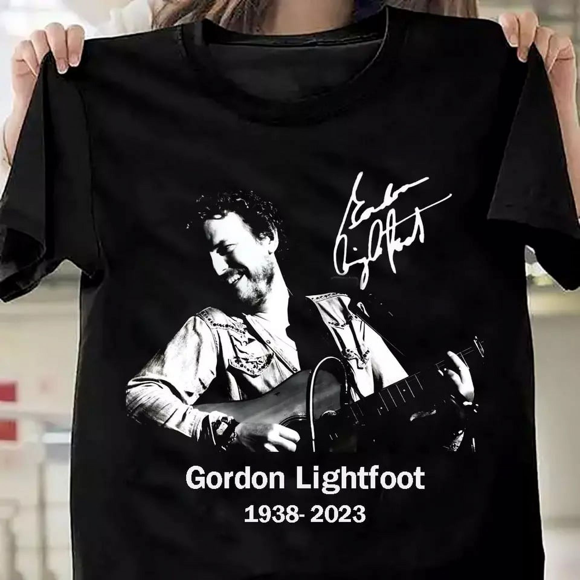 Remembering Gordon Lightfoot 1938-2023 Shirt - Walmart.com