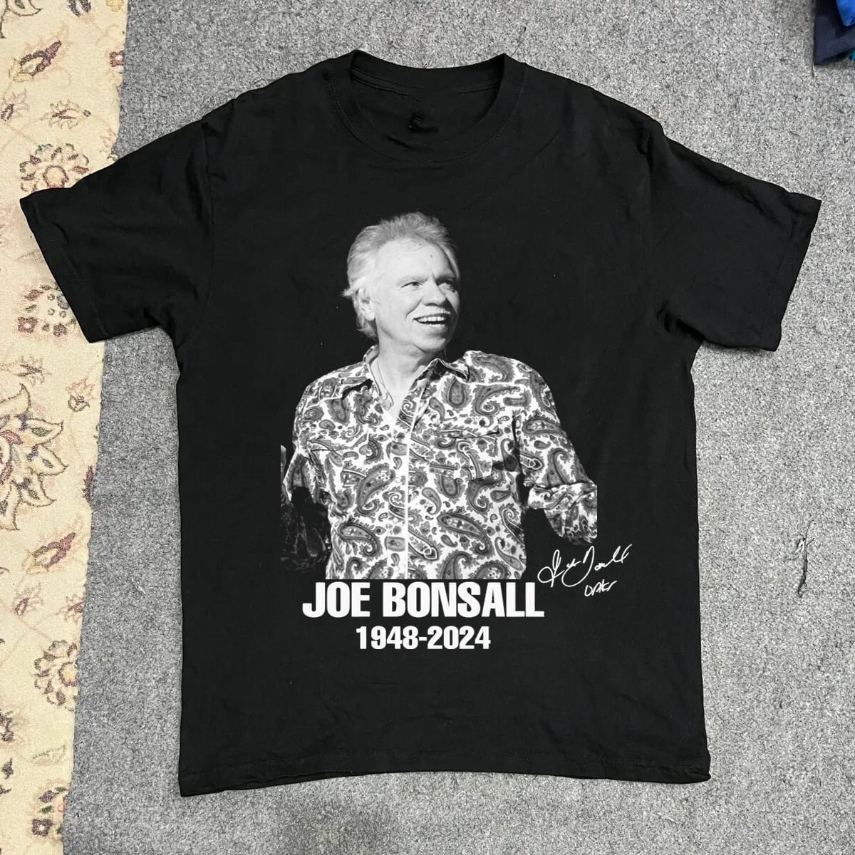 Remembering Joe Bonsall 1948-2024 Oak Ridge Boys Black All Size Shirt ...