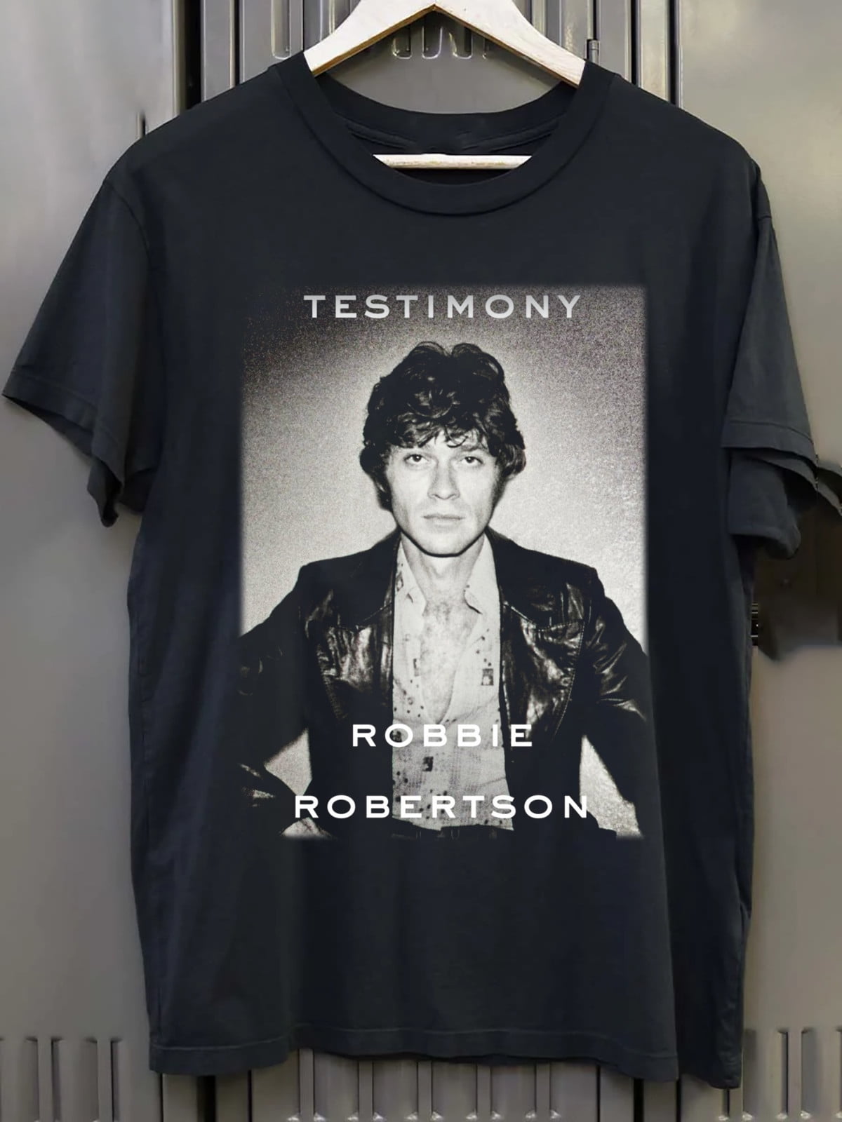 Remembering Robbie Robertson - The Band Black All Size Shirt QQ1304 ...