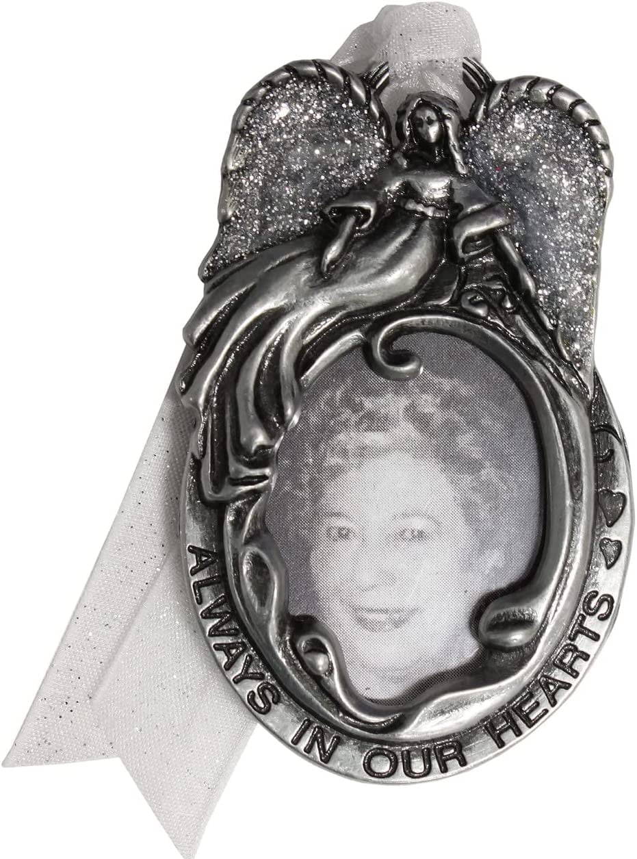 Customized Loved Ones Memory: Pewter Christmas Tree Photo Frame ...