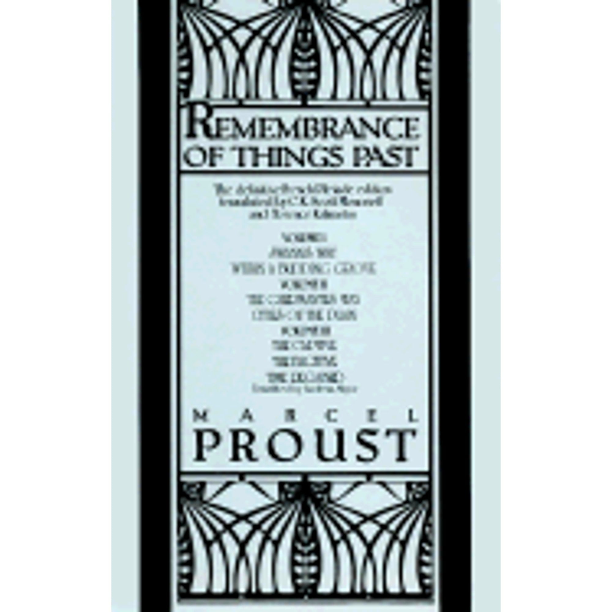 Pre-Owned Remembrance of Things Past Volumes 1-3 Box Set (Paperback ...