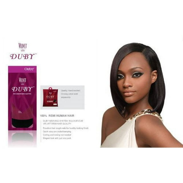 Remi Human Hair Weave OUTRE Velvet Duby 8" (4) - Walmart.com