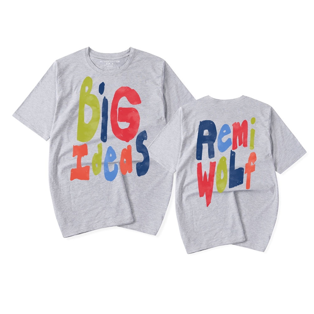 Remi Wolf Big Ideas T-shirt Tour Merch Women Men Casual Fashion Short ...