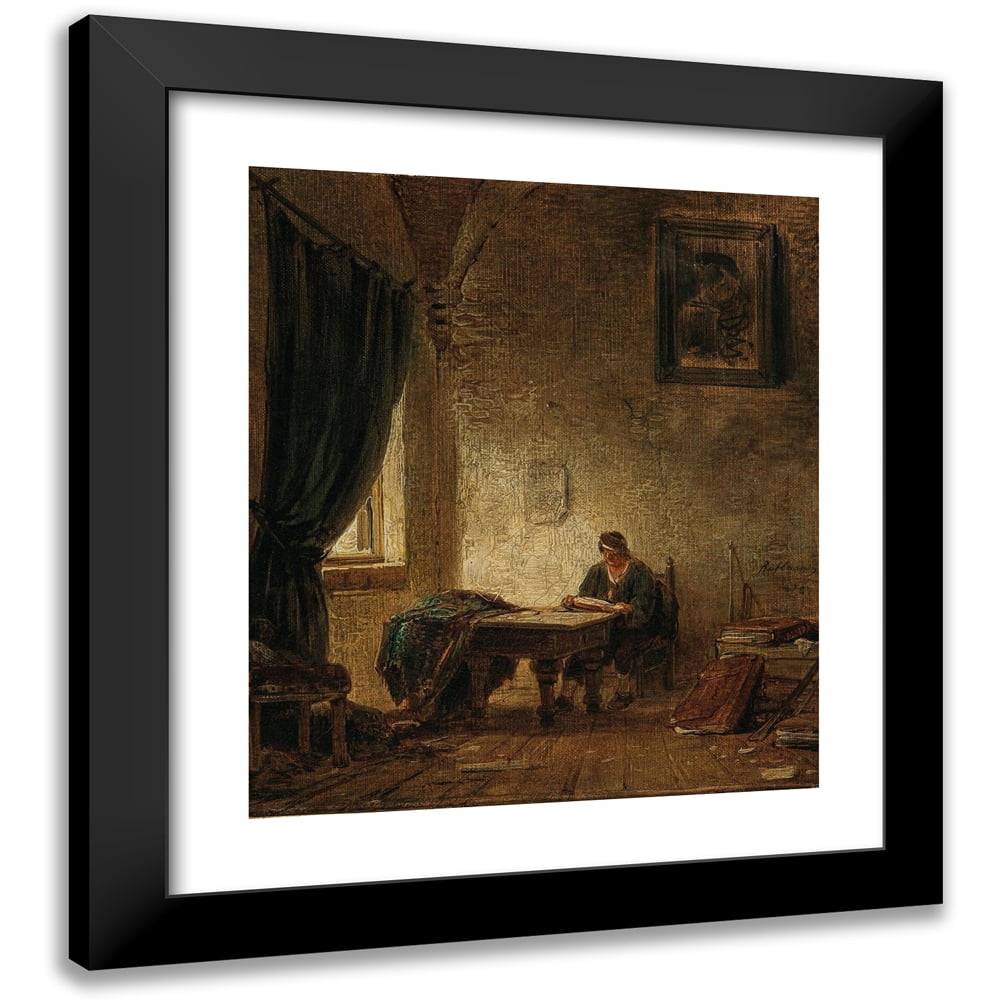 Remigius Adrianus van Haanen 20x23 Black Modern Framed Museum Art Print ...