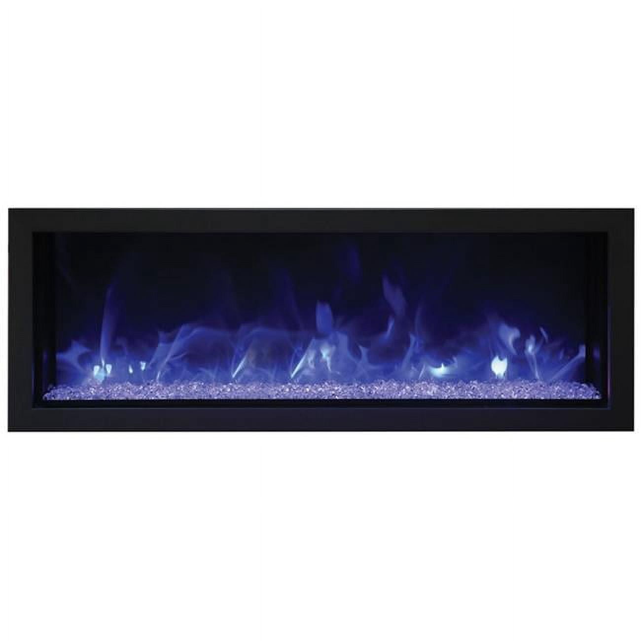 Remii 45 in. Built-in Extra Slim Indoor & Outdoor Electric Fireplace ...