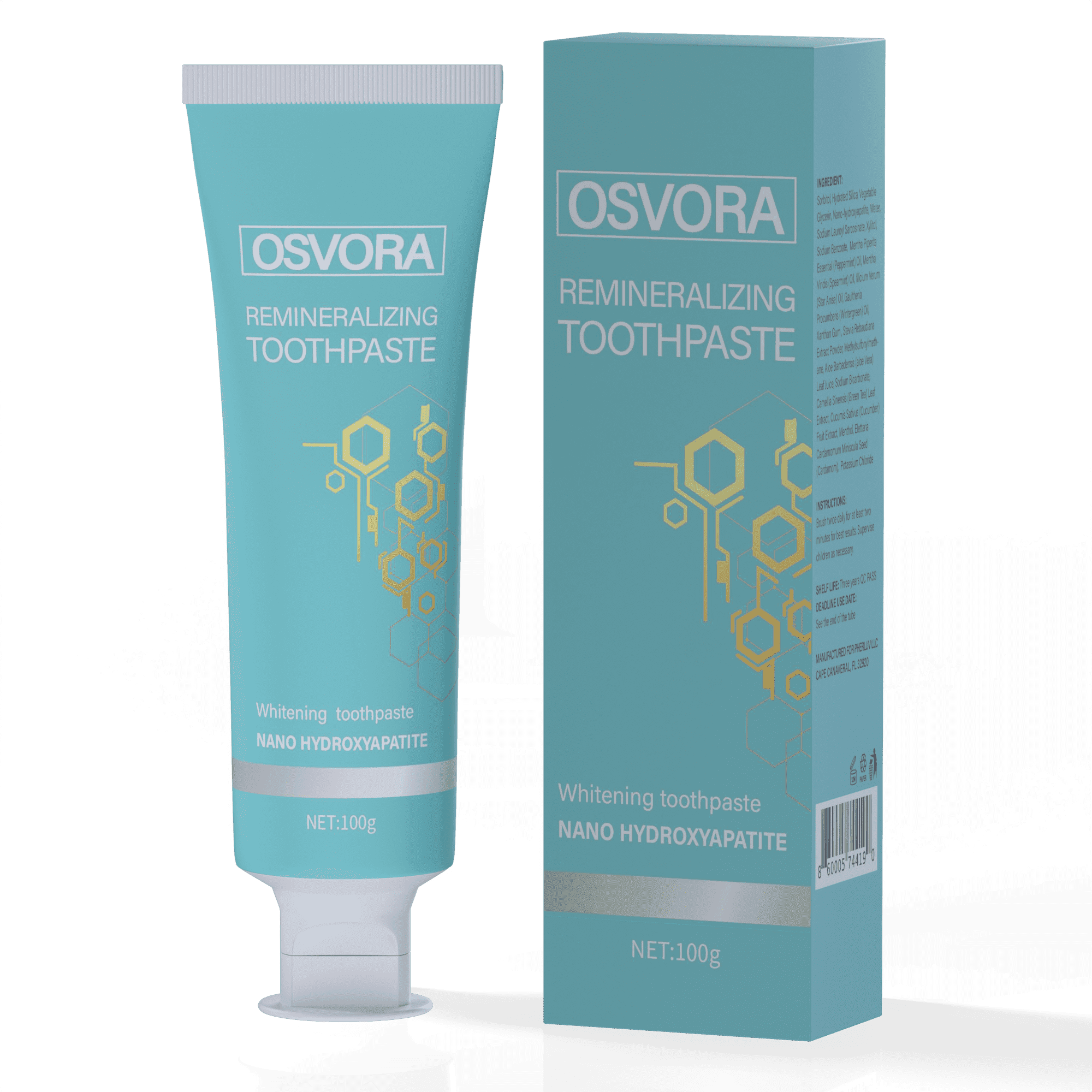 Remineralizing Hydroxyapatite Toothpaste - Natural Teeth Whitening ...