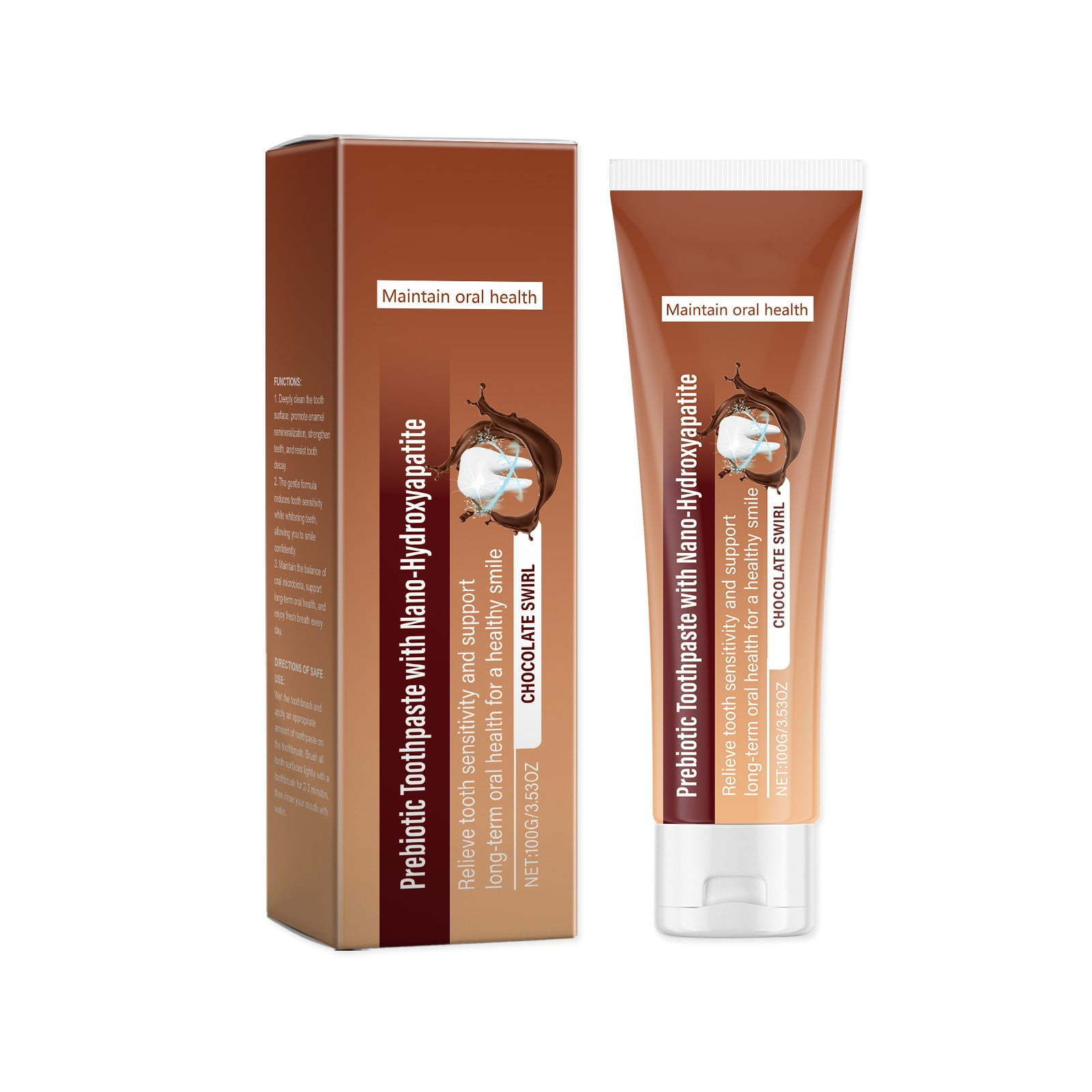 Remineralizing Toothpaste for Sensitive Teeth – Hydroxyapatite with ...